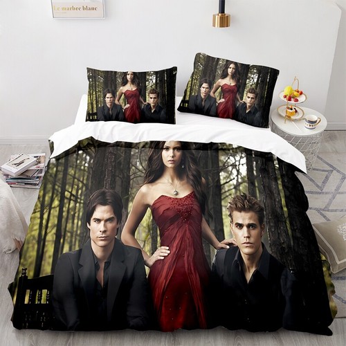 The Vampire Diaries/Doona Cover/Double-sided Pillowcase/Bedding Set/All ...