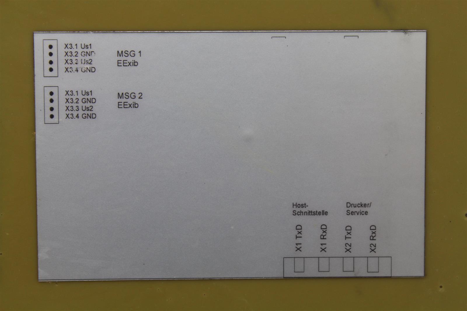 Termex II 0.0705oz Eex Ib Iic T4/770-10-000-000-8-0-0 Exi Terminal Used ...