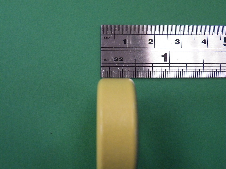 T130-6 Yellow Micrometals Toroid 1.3" Ham Radio Balun Transformers etc ...
