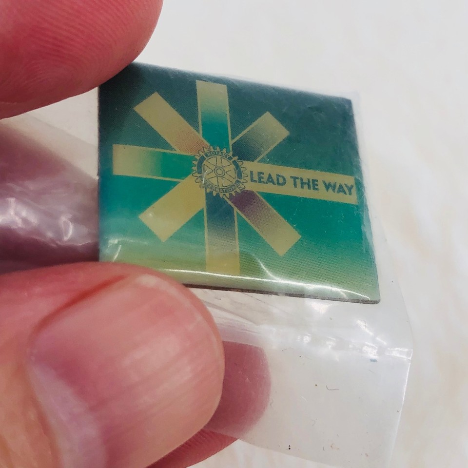 Rotary International Enamel Lapel Pin - Lead the Way | eBay UK