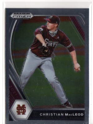 Christian MacLeod 2021 Prizm Draft Picks Baseball #PDP159 (ID 1975) | eBay