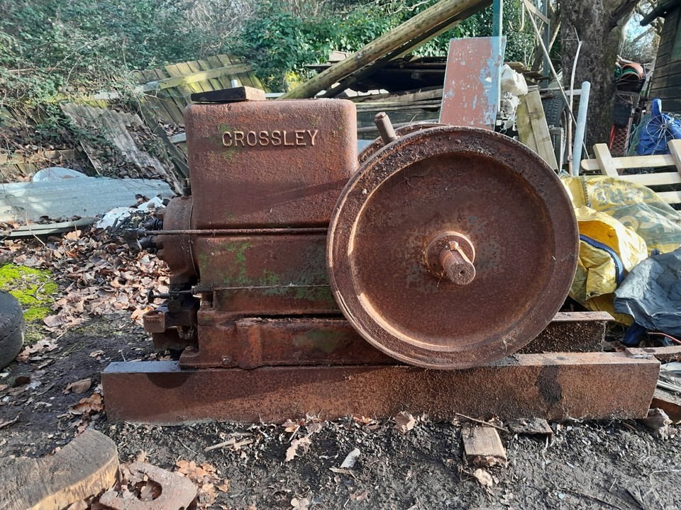 Crossley Stationary Engine | eBay UK