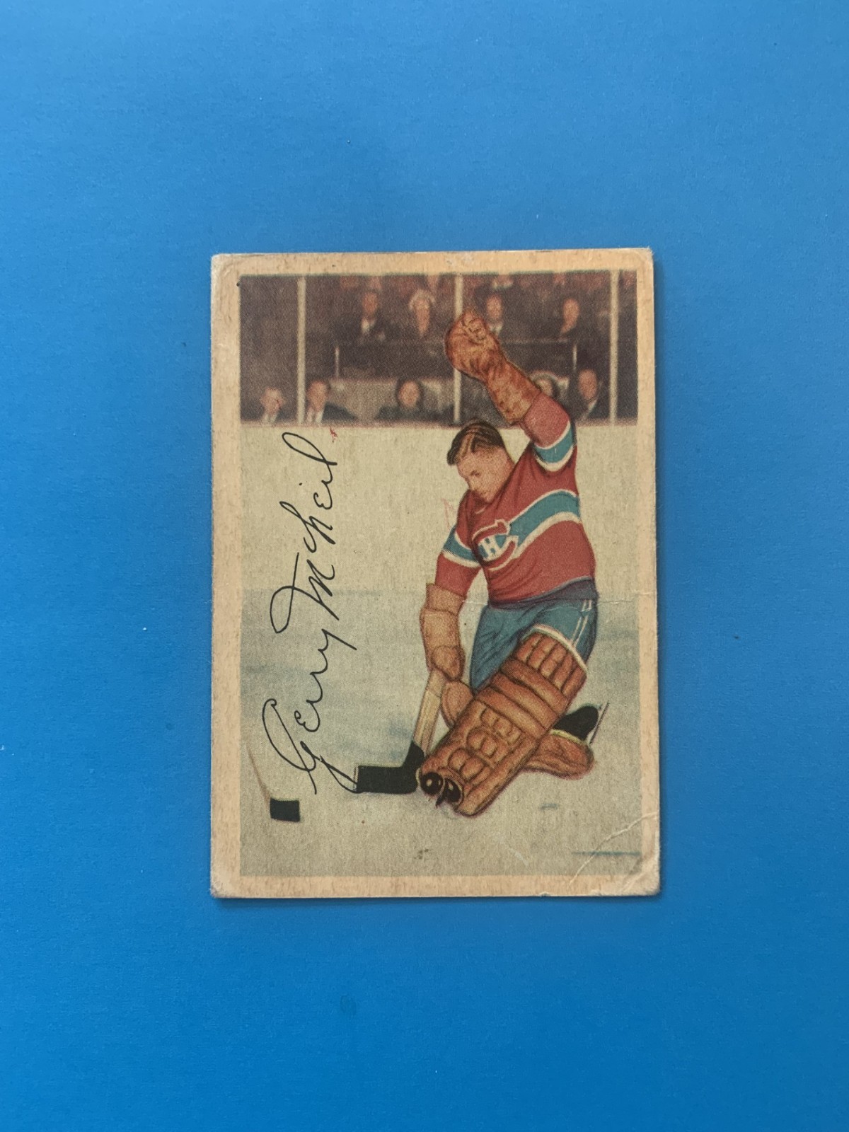 53/54 Parkhurst #25 Gerry McNeil Montreal Canadiens VG | eBay