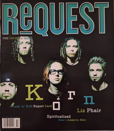Request Magazine (Oct 1998) Korn/Liz Phair/Spiritualized/Hootie/Cat ...