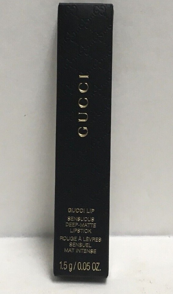 New Gucci Lip Sensuous Deep Matte NIB Check variation | eBay