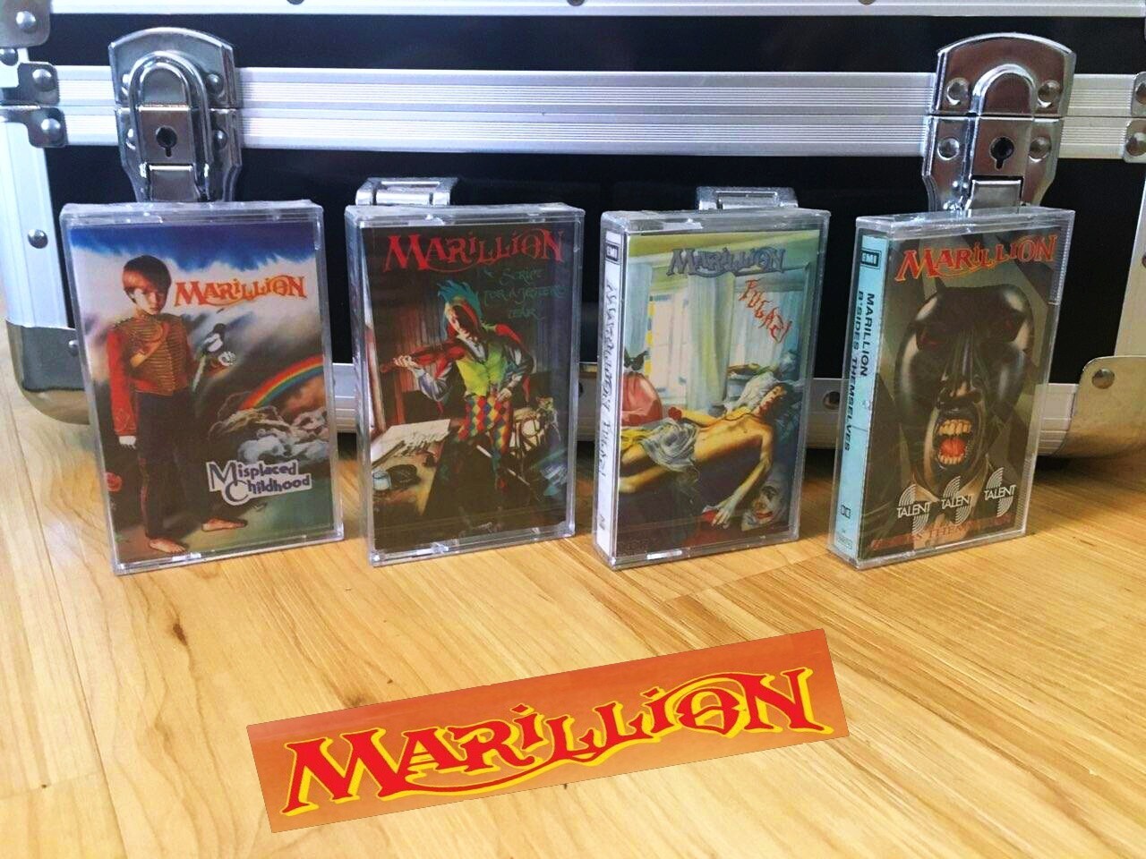4 x SEALED Brand New Marillion - Cassettes Ultra Rare NO CUTOUTS Prog ...