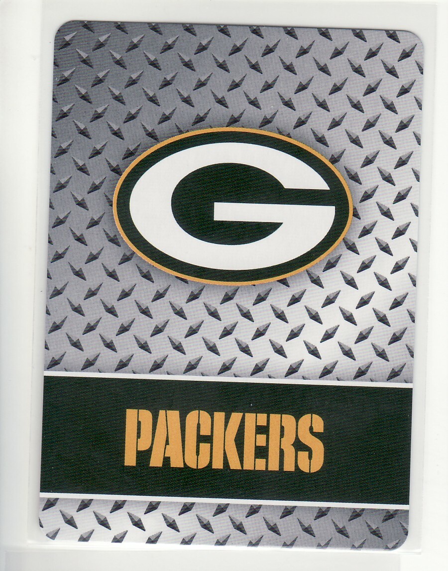 DAVE SIMMONS GREEN BAY PACKERS AUTOGRAPHED PLAYING CARD NORTH CAROLINA ...