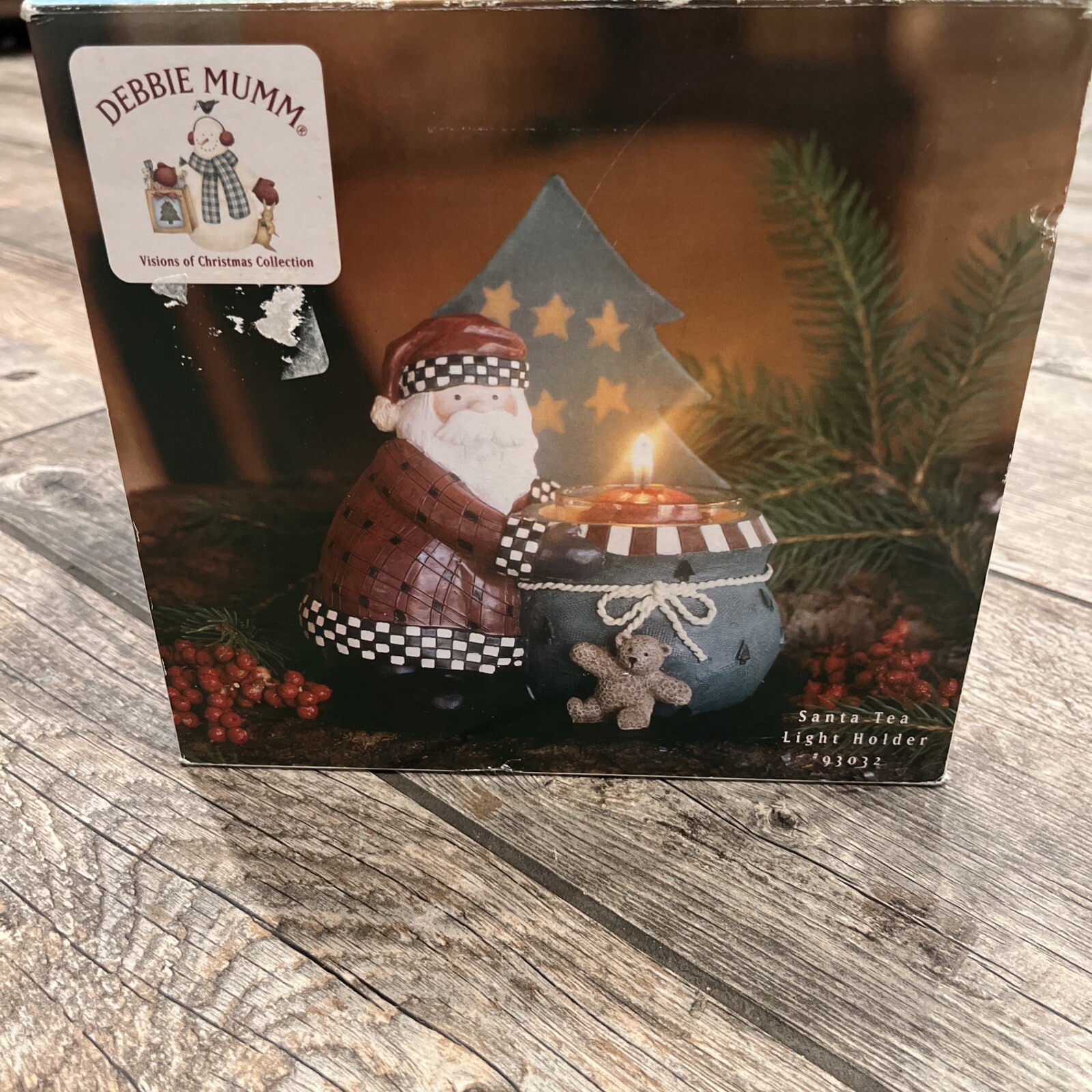 Santa Tea Light Holder | eBay