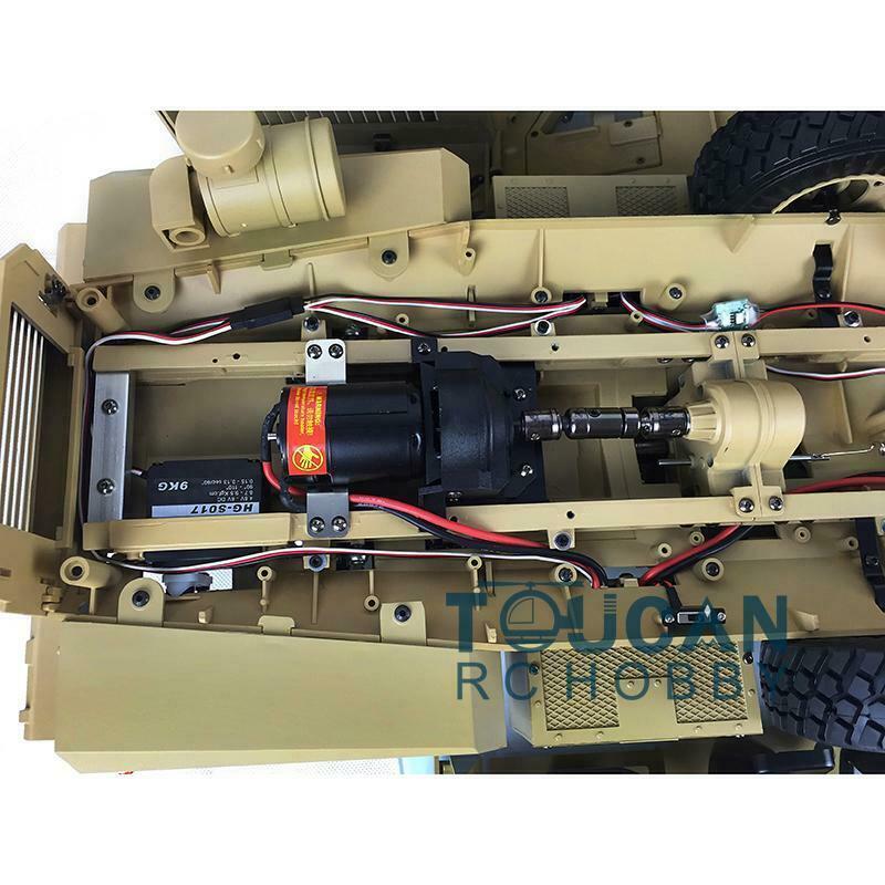 1/12 6*6 RC 6x6 MRAP Vehicle 16CH Radio Explosion Proof Car ESC Motor ...