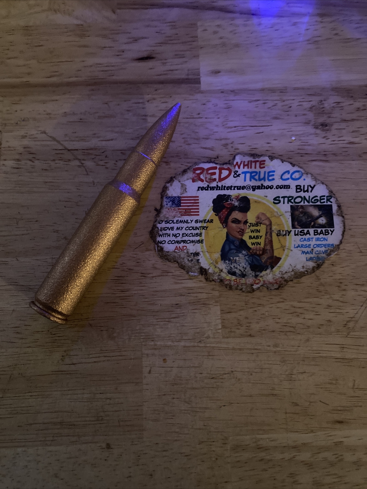 Copper Bullet .50 BMG M2 Barrett INERT .999 Gunsmith Bullion 1/2 LB ...