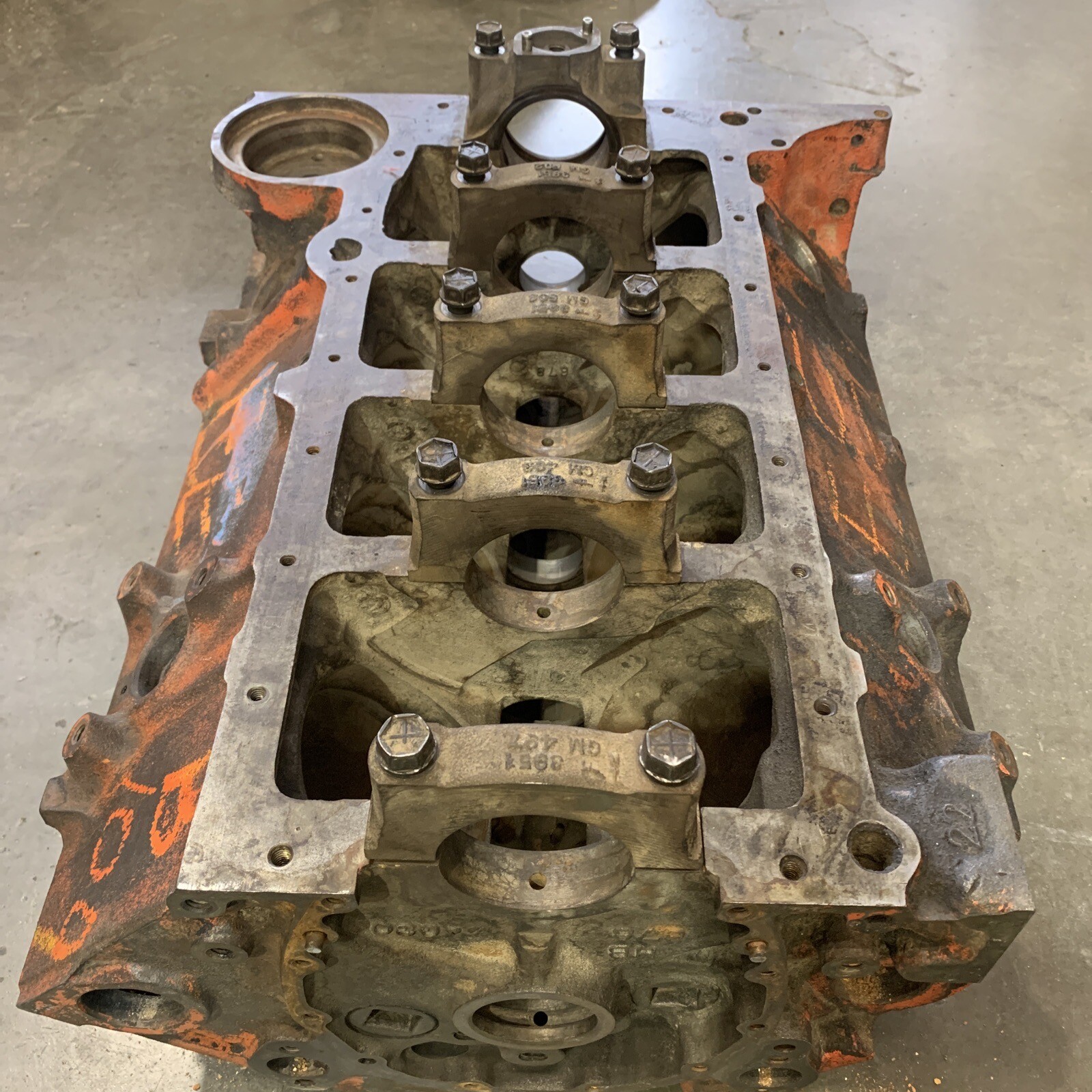 Chevy 327 Engine Block 3914678 1968 Chevrolet K 20 for sale online | eBay