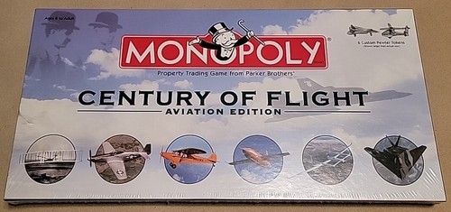 NEW Monopoly Century of Flight Aviation Edition 2003 Factory SEALED NIB | eBay