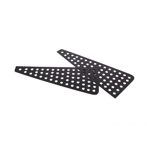 Aluminum Rear Door Window Glass Cover Trim For 2007-2015 Land Rover ...