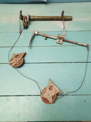 Cessna 310 Parking Brake Torque Tube with Pulleys and Handle | eBay