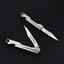 Mini Titanium Pocket Utility Folding Knife Scalpel Blades Opener ...