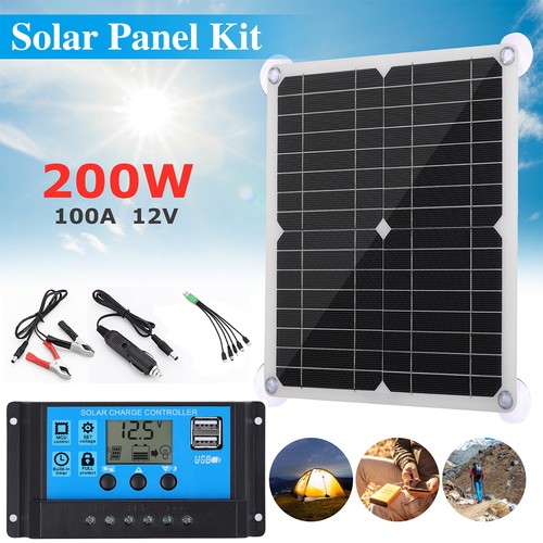 Solar Panel Kit Solar Charger Reusable Portable Flexible Sun Power ...