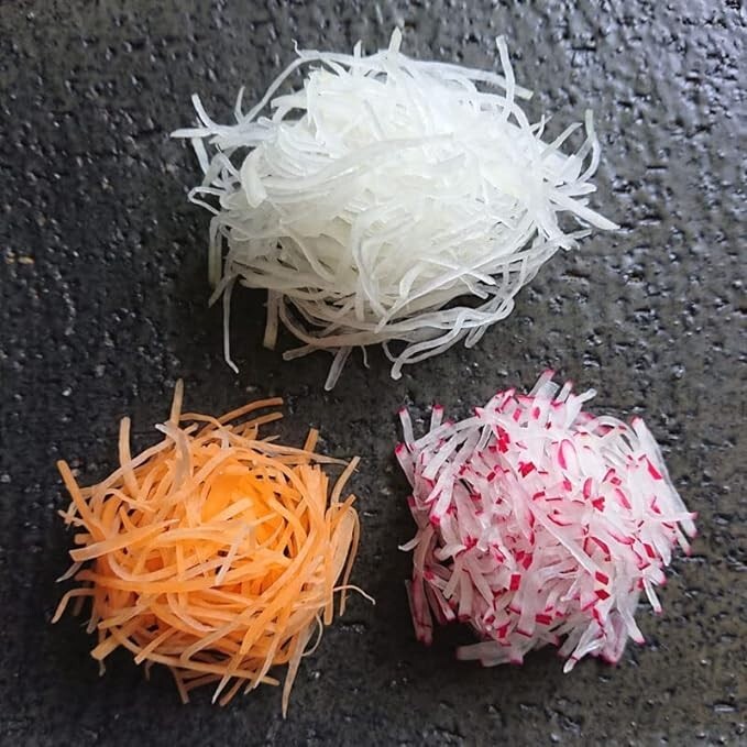 NEIGHBOR CLOWN Radish Tsuma Slicer Fine Slicer Grater Julienne Peeler ...