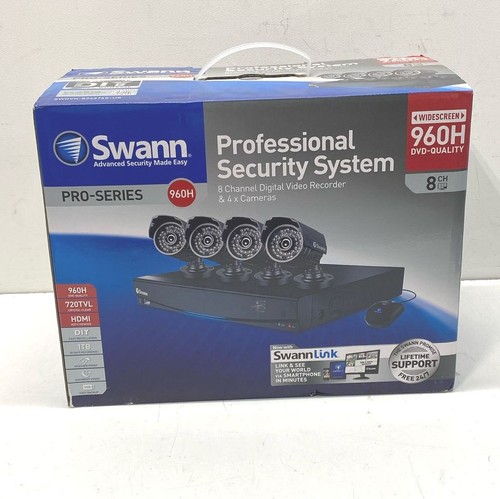 Swann Professional Security System 960H 8 Channel DVR 4 Cameras 1TB HDD HDMI | eBay