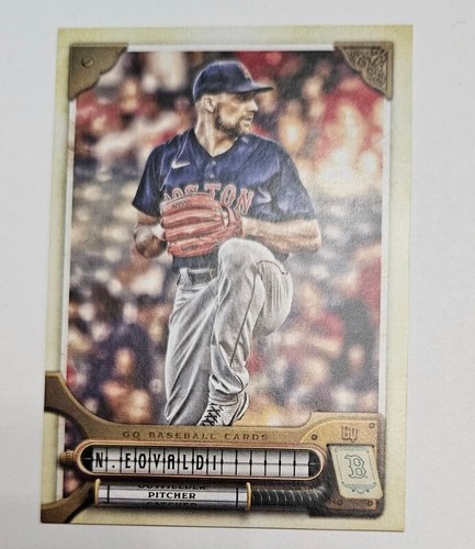 2022 Topps Gypsy Queen #276 Nathan Eovaldi LOGO SWAP SP Boston Redsox ...
