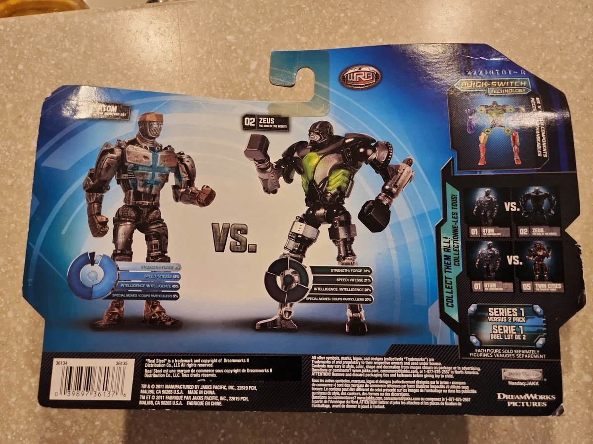 Atom Real Steel Vs Zeus