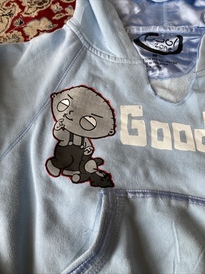 Vintage Stewie Griffin Hoodie (Kool Zone) | eBay