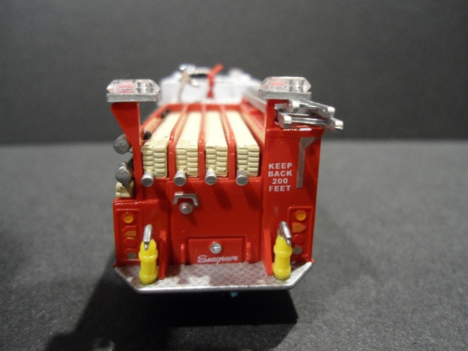 BOLEY HO (1:87 scale) FDNY CUSTOM ENGINE 124 Service Back Up Engine NY ...