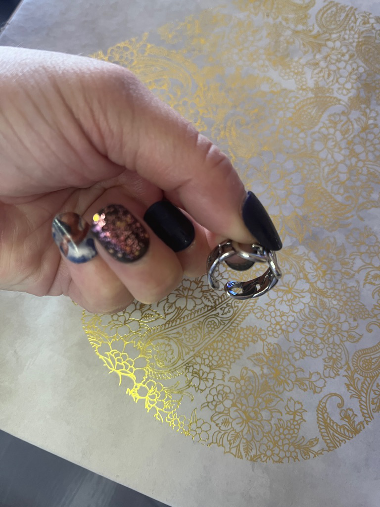 The GO Ring statement retro adjustable 925 silver | eBay