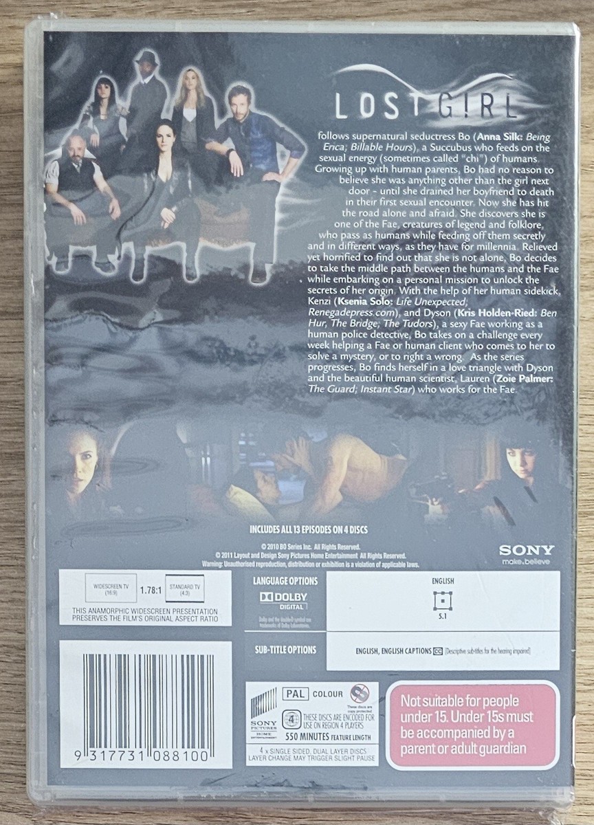 Lost Girl Dvd Box Set Australia