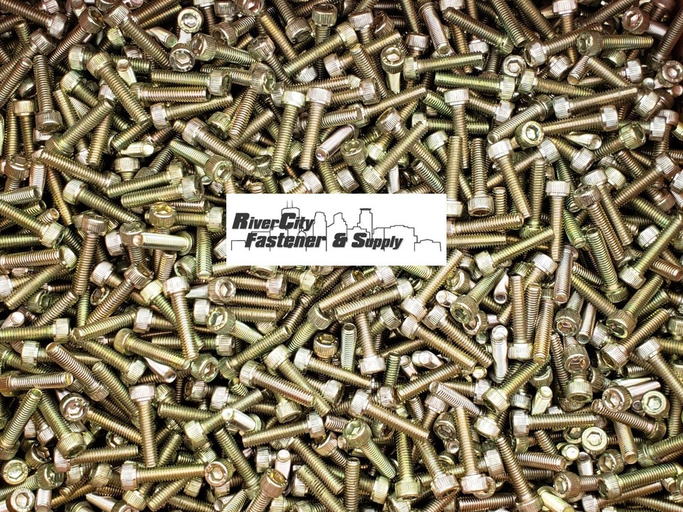 (25) M6-1.0x25 Socket Allen Head Cap Screws 6mm x 25mm M6x25 Bolts ZY ...