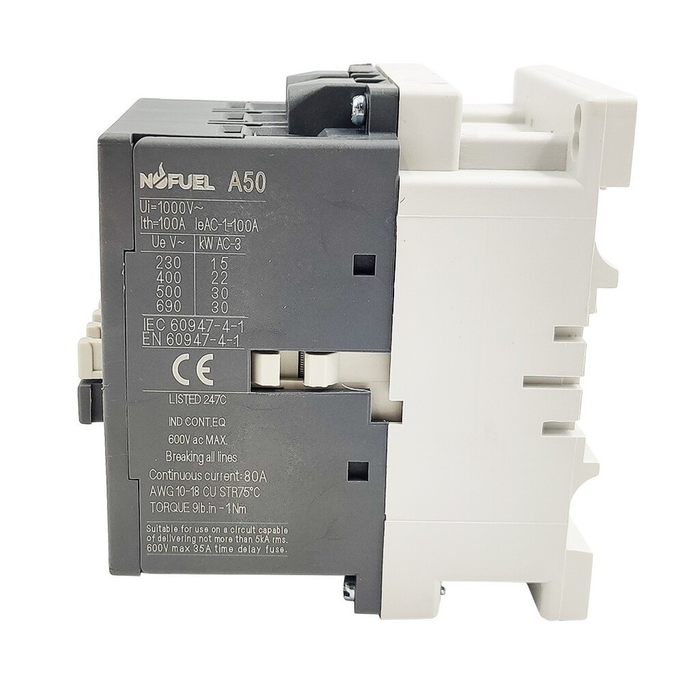 NEW Contactor 120V coil 50A replace Contactor A50-30-11-84 1NO1NC AC | eBay