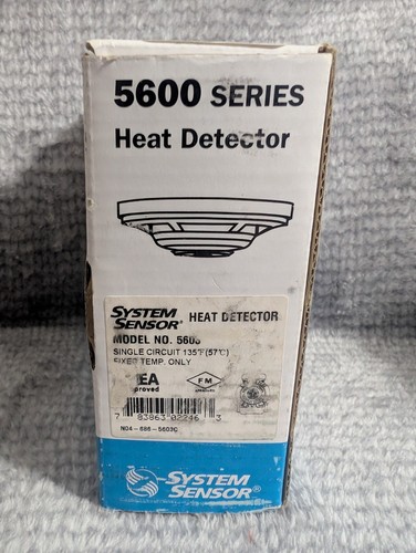 5604 Heat Detector 135 Degrees NEW OPEN BOX | eBay