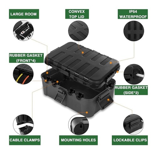 Outdoor Waterproof Routing Cable Cover, Weatherproof, 6151- | eBay