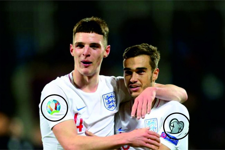 2020 UEFA European Euro Cup Qualifier Football Soccer Badge Patch Sew ...