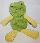 Walmart Plush Green Yellow Frog 11" Ribbed Legs Stuffed Way to ...