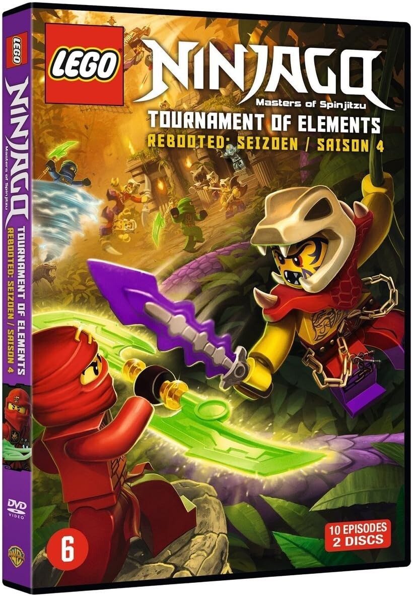 Lego Ninjago Season 4 Part 2 Dvd Zavvi
