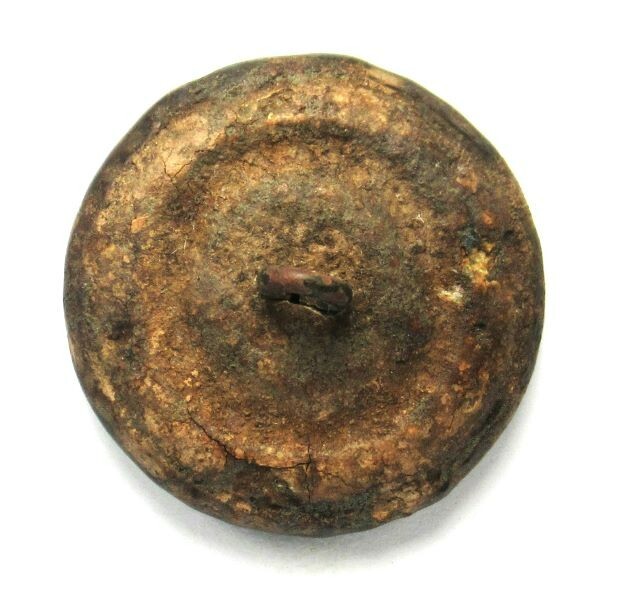 Civil War Confederate Infantry Button Rare White Metal Back 22mm CSI243 ...