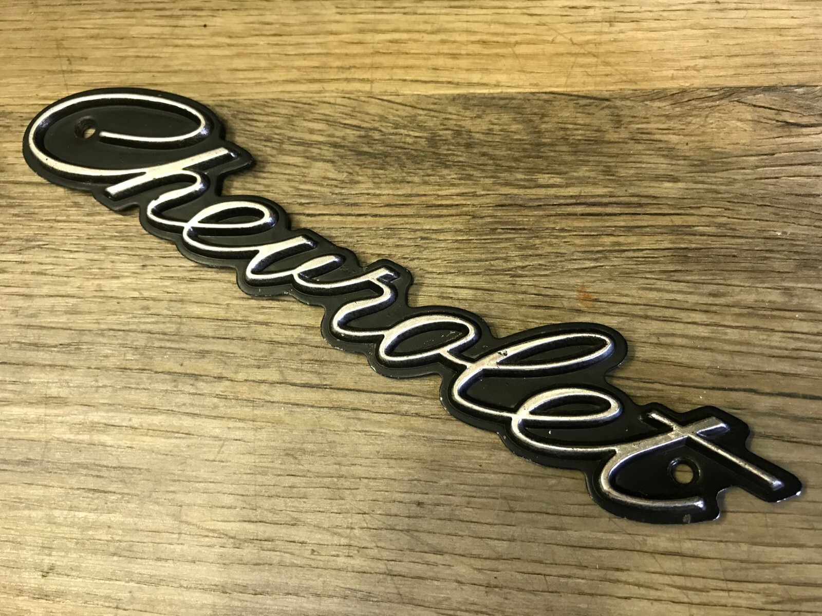 1965 65 CHEVROLET IMPALA USED GM GRILL SCRIPT EMBLEM OEM | eBay