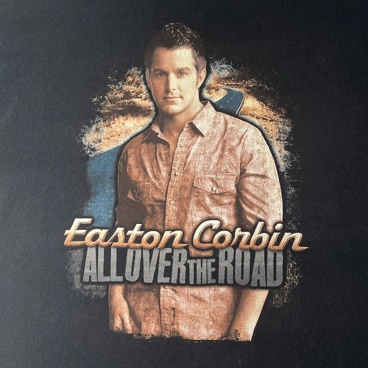 Easton Corbin All Over The Road Album Cover