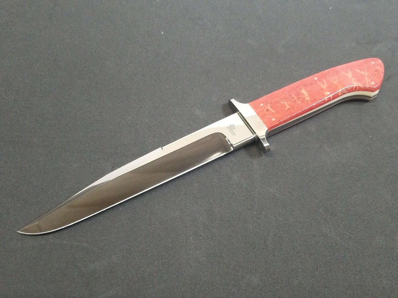 Lloyd Pendleton LP Volcano Ca Custom Hunter Knife Fixed Blade Clip ...