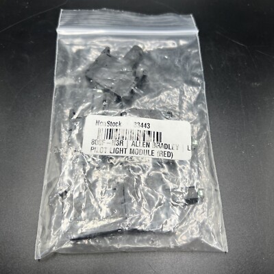 Lot Of 5 - Allen Bradley 800F-N3R Ser B LED Lamp Module Red 24V USA ...
