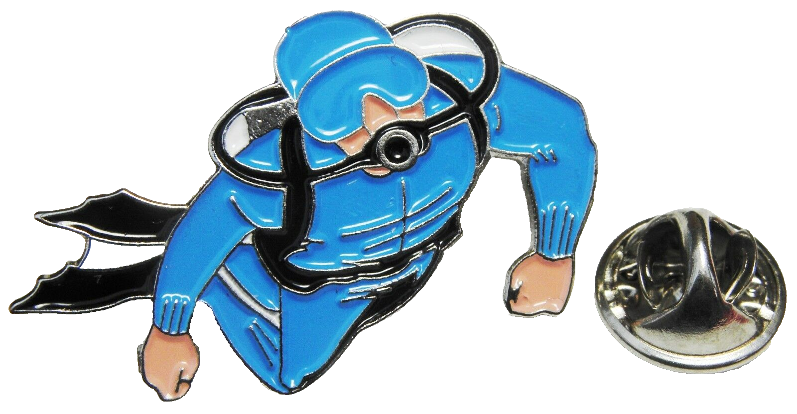 Scuba Diver Pin Badge Underwater Diving Brooch | eBay
