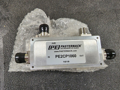 Pasternack PE2CP1060 6dB 4.3-10 Directional Coupler 678MHz-2.7GHz NEW ...