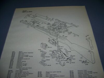 RUGER MINI-14 RIFLE & RUGER HAWKEYE..EXPLODED VIEW (157Y) | eBay