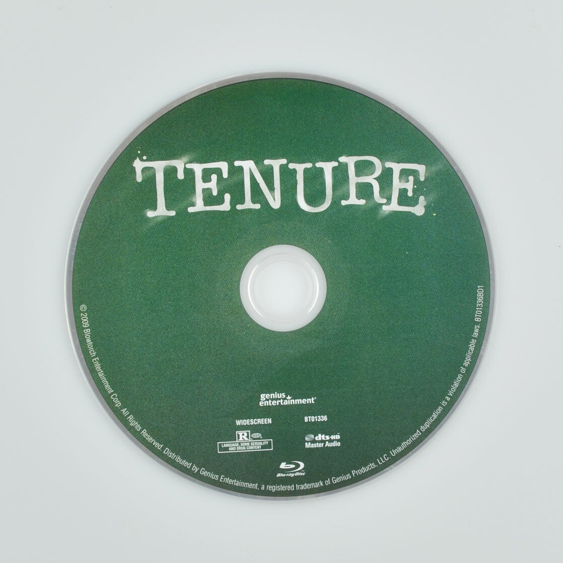 Tenure (Blu-ray Disc, 2010) Luke Wilson David Koechner Gretchen Mol ...
