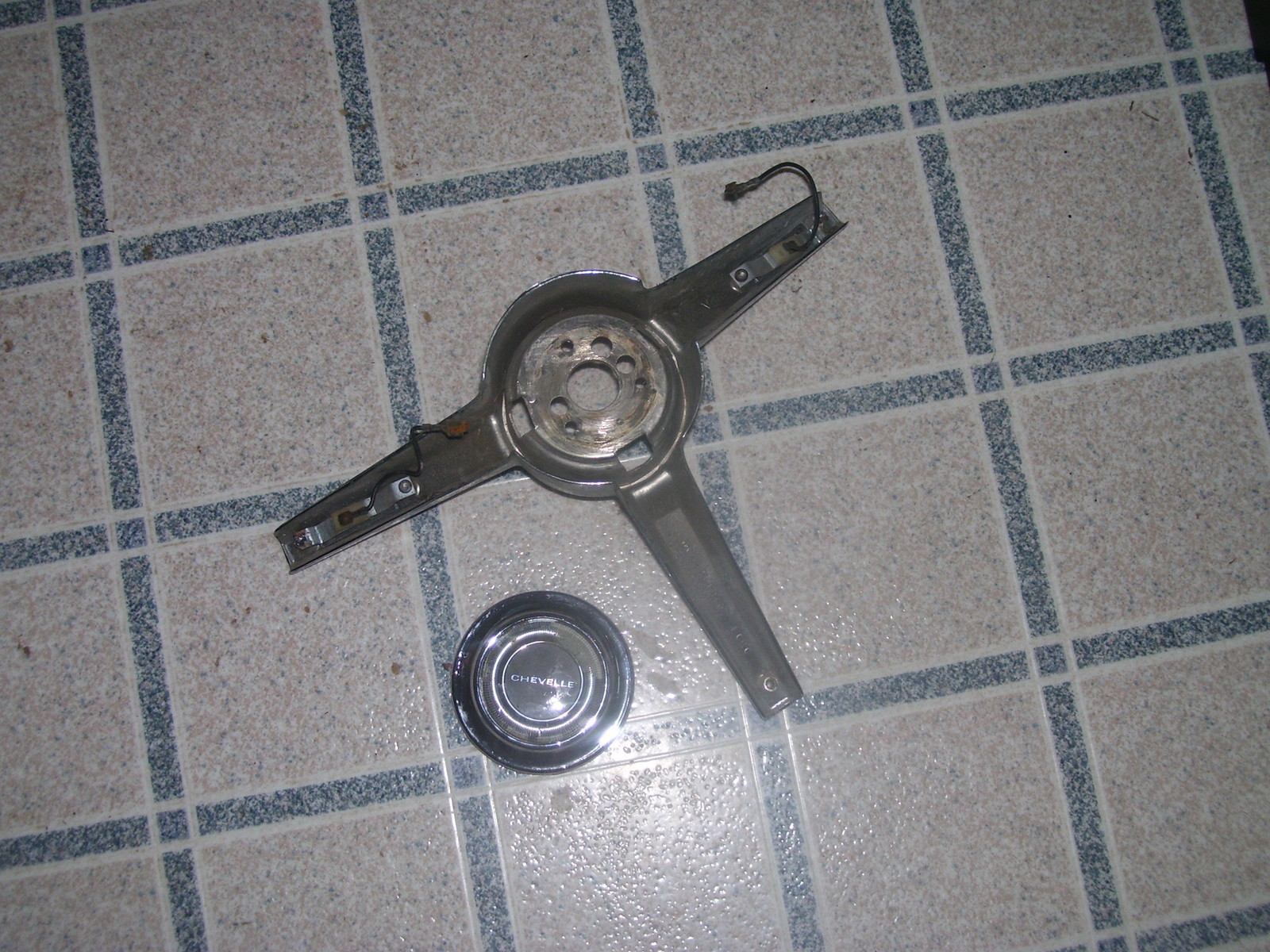 original 67 chevelle horn rim + button | eBay