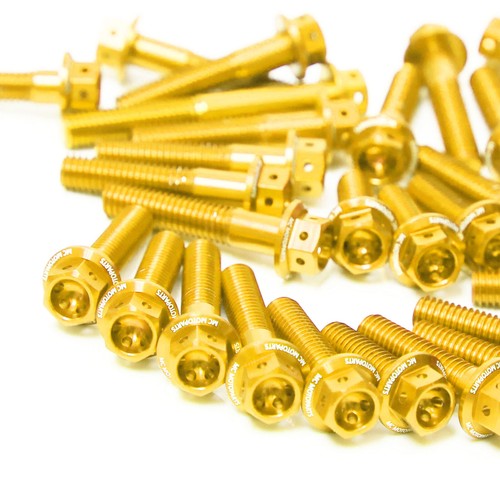 For Yamaha YZF R7 2022 Engine Bolts Screw Kit Set GOLD | eBay