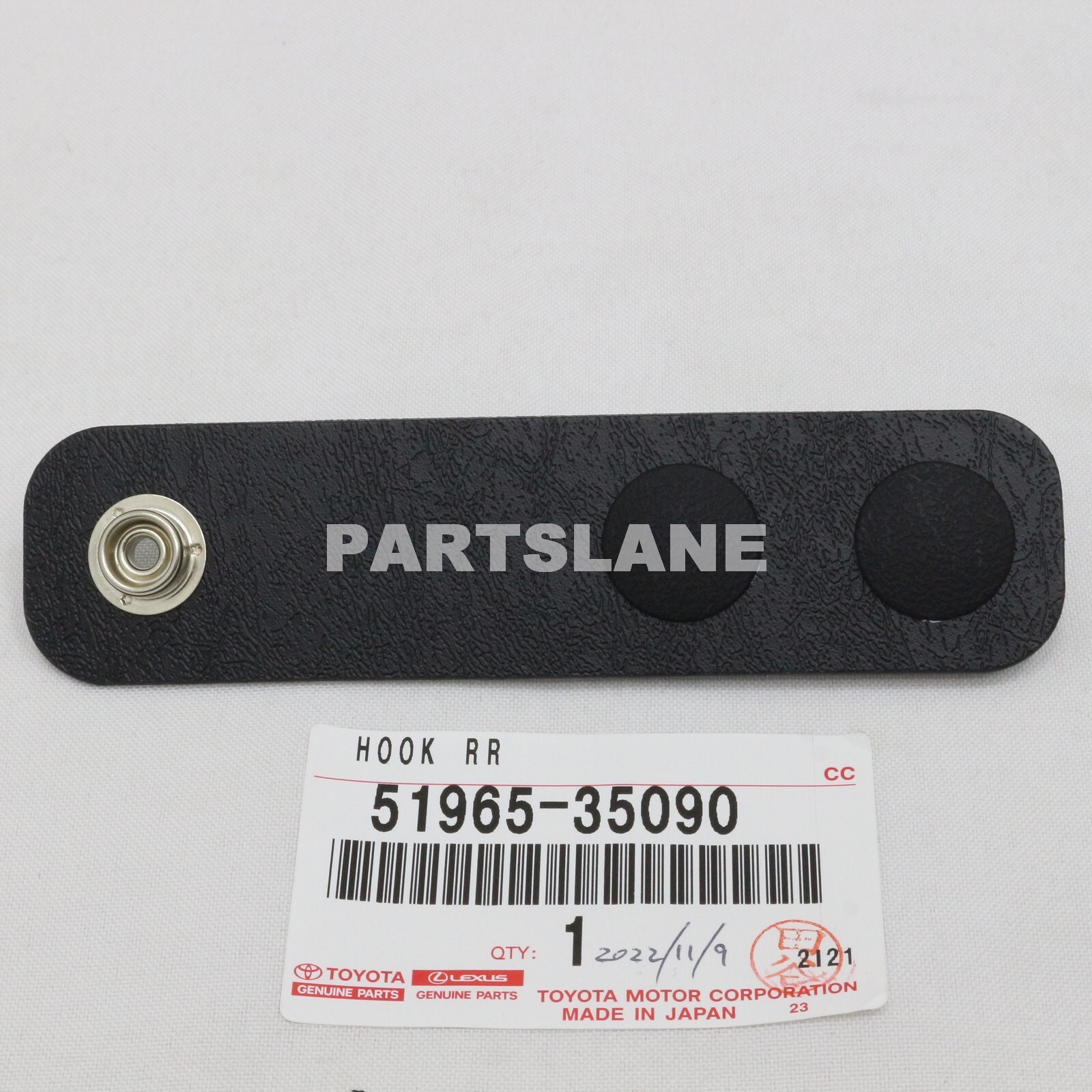 5196535090 Genuine Toyota Hook Floor Carpet 51965-35090 for sale online ...