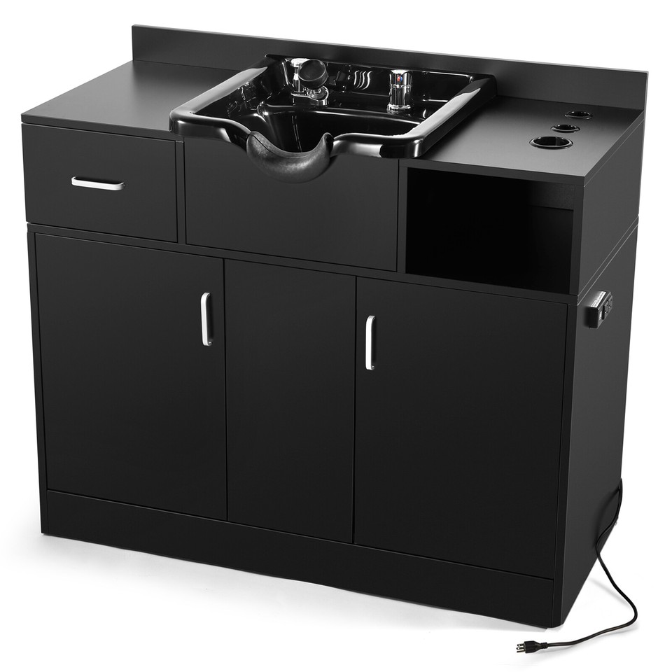 Artist Hand Backwash Unit Barber Shampoo Station Chair Bowl Sink ...