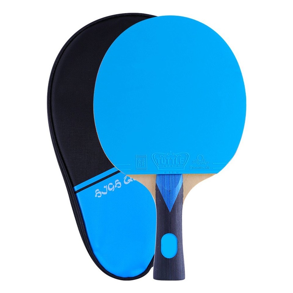 All Round Type Table Tennis Racket for Strong Spin Control Long Handle ...