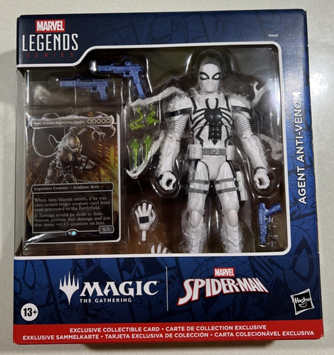 NEW 2025 Hasbro Marvel Legends x Magic: The Gathering Agent Anti-Venom ...